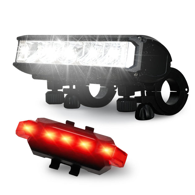 Waterproof LED Bar Bike Light: Ultimate Confidence in Any Weather ...